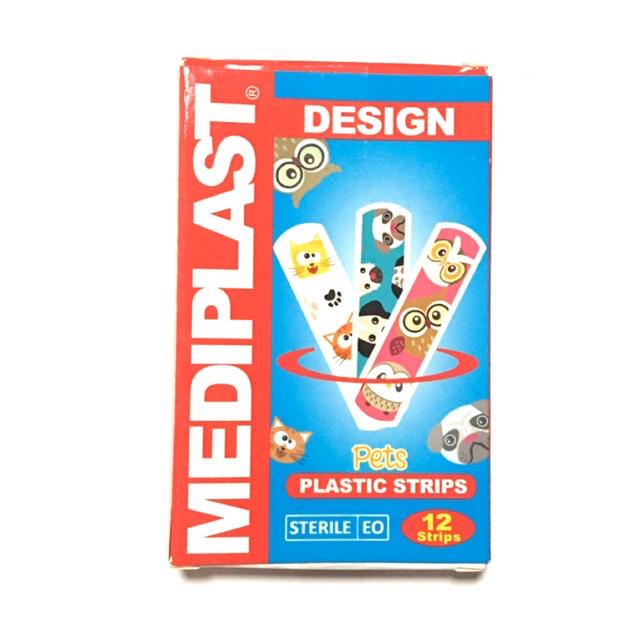 Mediplast Bandages Plastic Strips Travel Size (Bantam/ Transparent ...