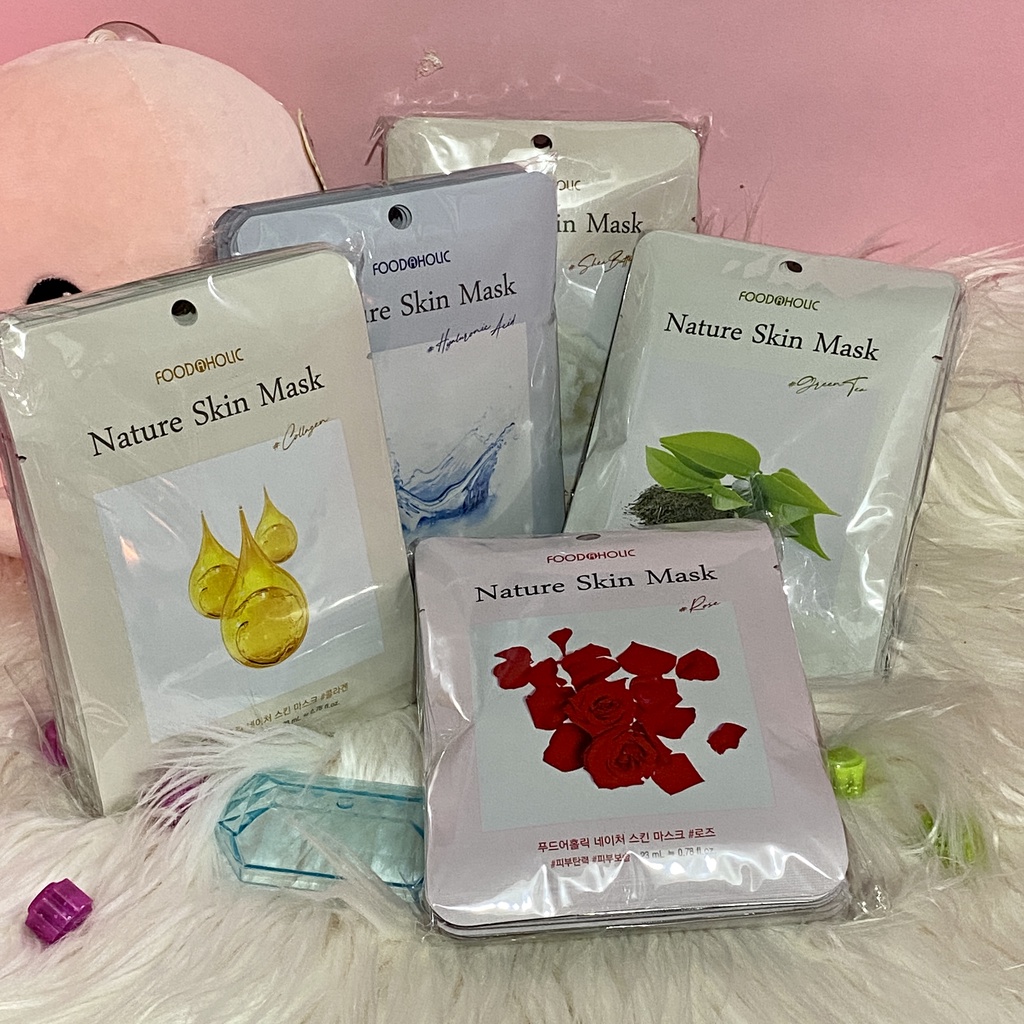 FOODAHOLIC Nature Skin Mask - 1 pc | Shopee Philippines