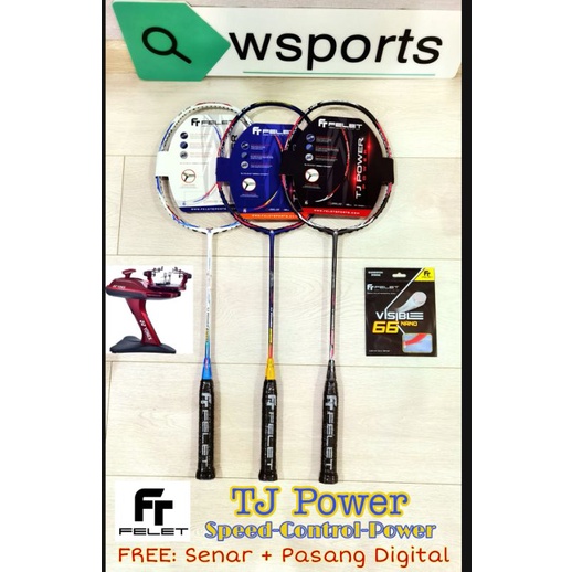 Badminton Racket Felet TJ Power Speed Control Original | Shopee Philippines