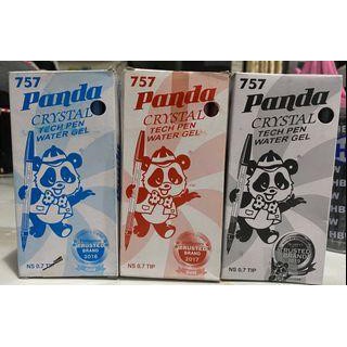 Panda Crystal Ballpens #757 25pcs per box Ball Pens AUTHENTIC - Set of ...