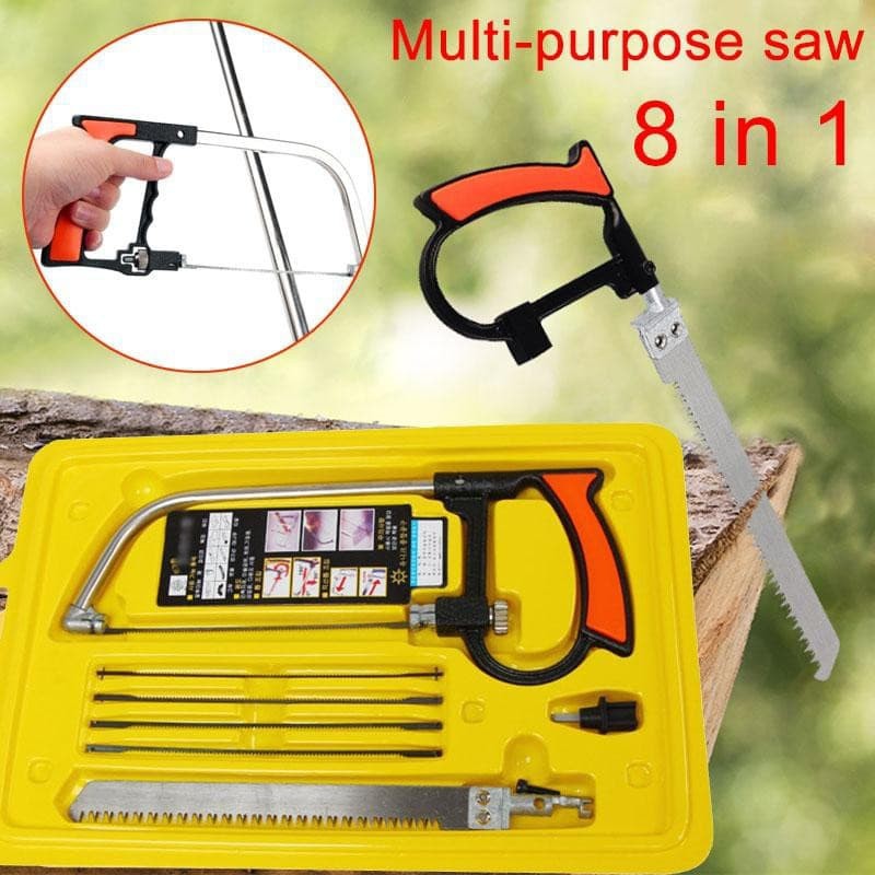 J'ICE 8 in 1 Magic Saw MultiPurpose Hand DIY Steel Saw Metal Wood Glass ...