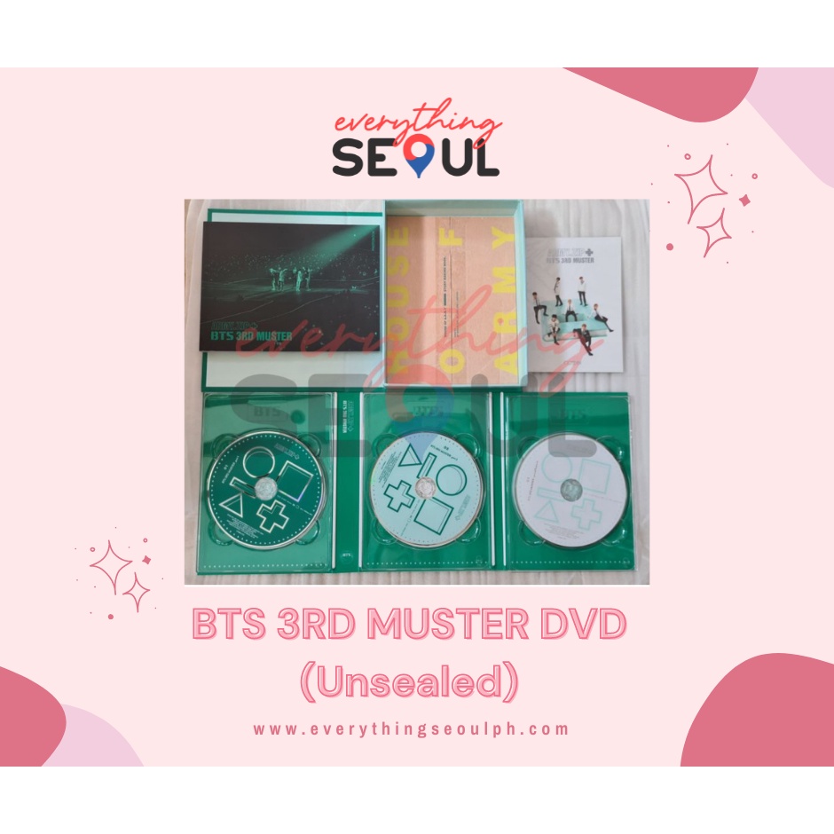 BTS 3RD MUSTER (Unsealed) | Shopee Philippines