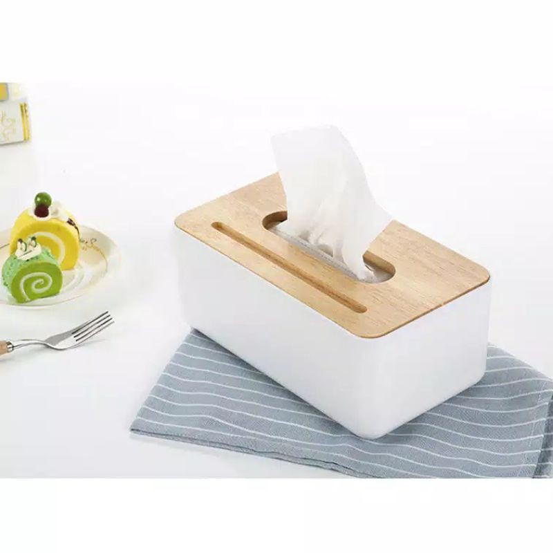 PUTIH Aesthetic Tissue Box Aesthetic Tissue Box White Aesthetic Tissue ...