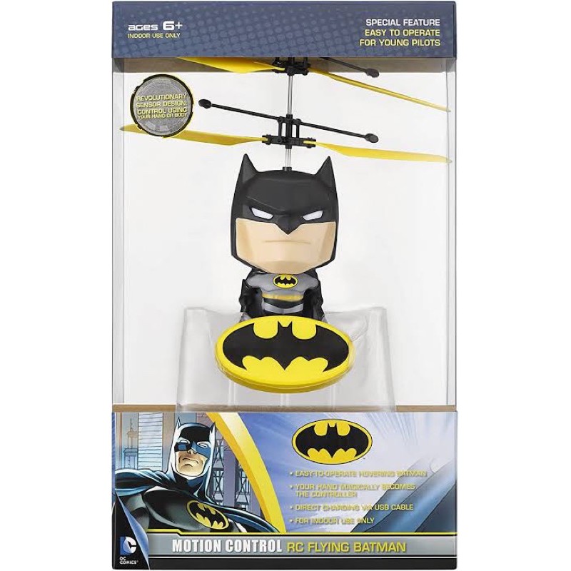 PROPEL RC Flying BATMAN (Remote Control) Collectible Figure (DC Comics ...