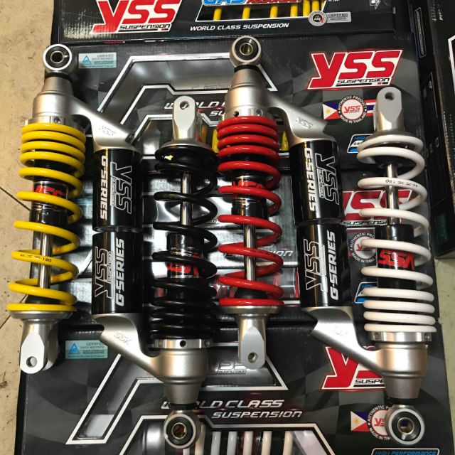 YSS GSERIES GPLUS REAR SHOCK MIO/CLICK/BEAT/M3/GEAR 300mm | Shopee ...