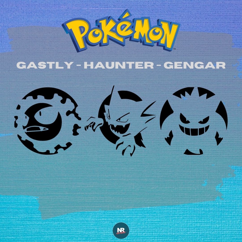 Gengar Haunter Gastly Pokemon Vinyl Decal/Sticker | Shopee Philippines