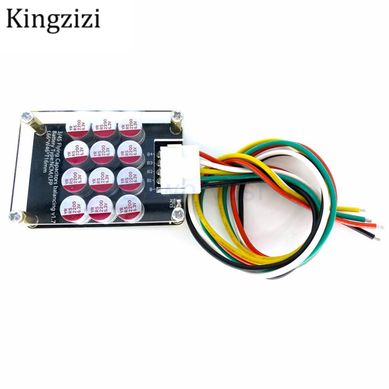 5a balancer with shell 4s lifepo4 lithium ion watch battery active equalizer adapter board power ...