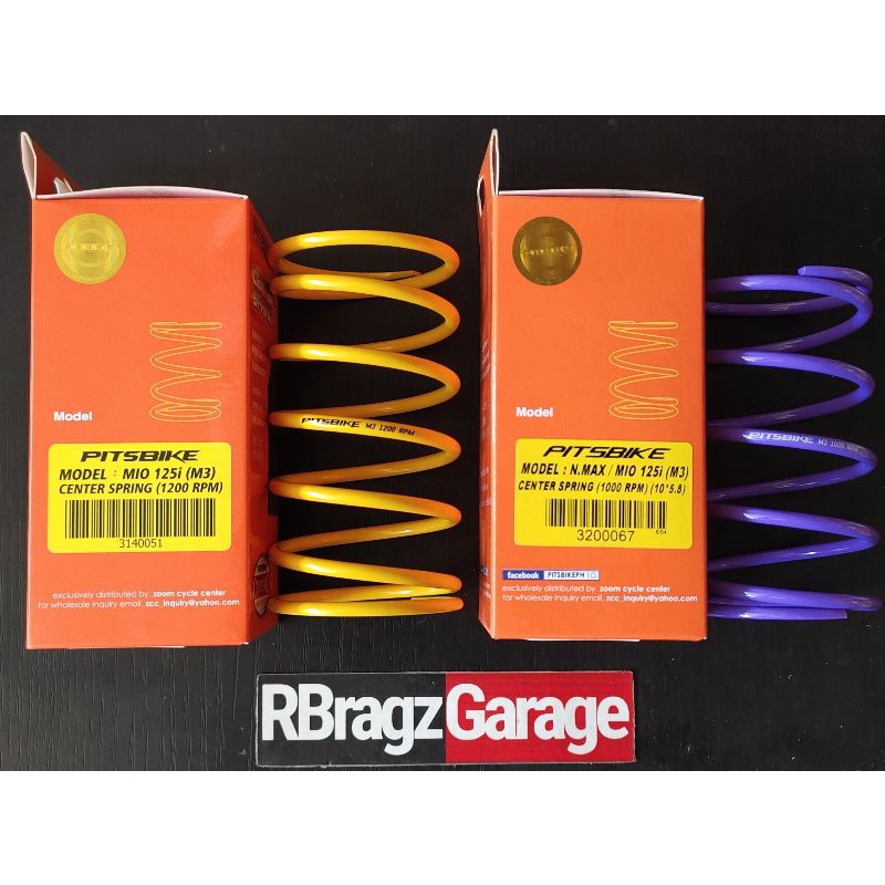 Pitsbike Center Spring 1000rpm, 1200rpm, 1500rpm - Yamaha Mioi 125 / M3 ...