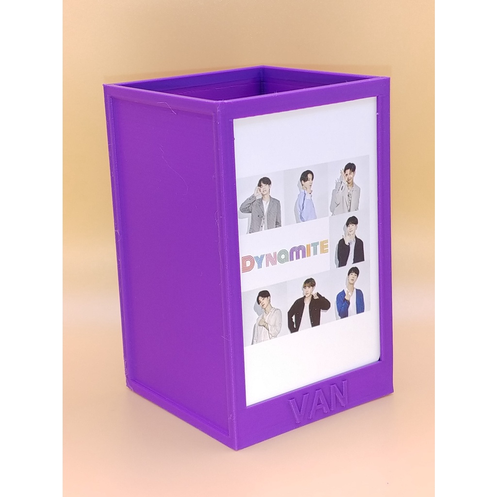 BTS / BT21 Desk Organizer Picture Frame for LOMO Photocards - 022 ...