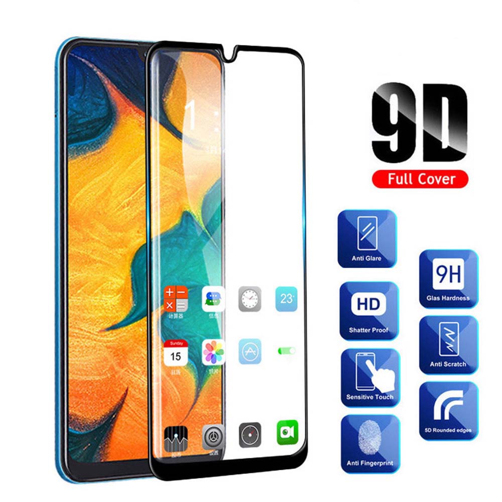 For Samsung Galaxy A55 A35 A15 A05 A05S A14 A54 A25 A34 A24 A30S A50S 9D Full Coverage Screen ...