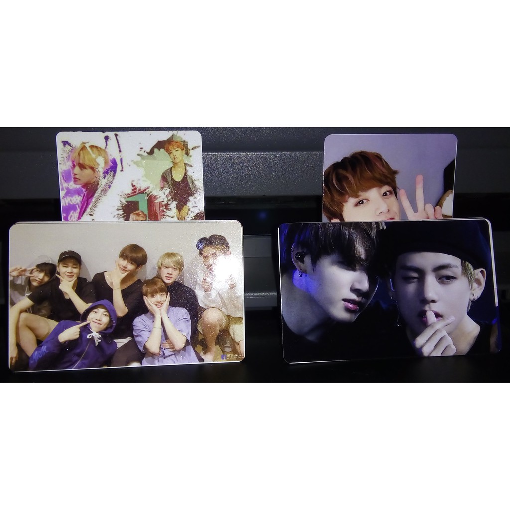 Photo cards waterproof (metallic | lomo | photo paper ) | Shopee ...