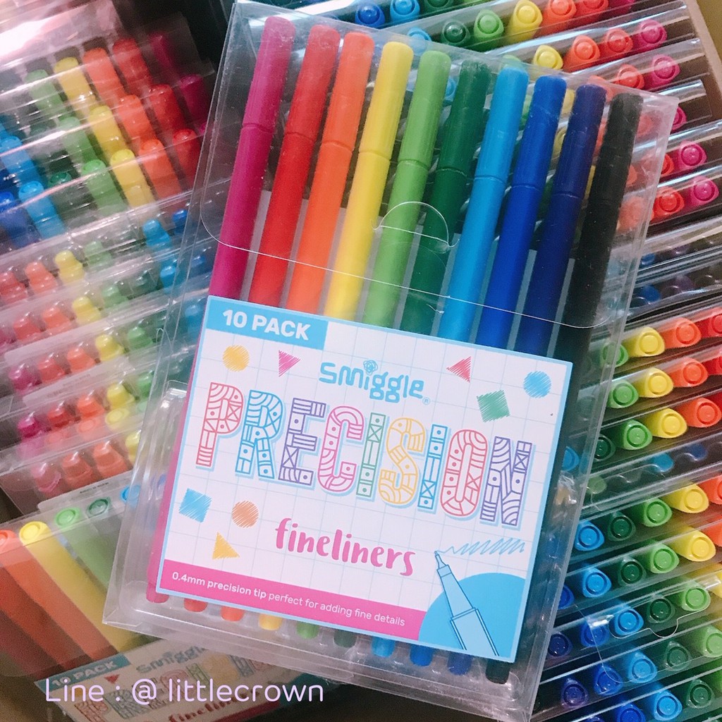(Great Value More) 10 fineliners Pens From Smiggle Australia. | Shopee ...