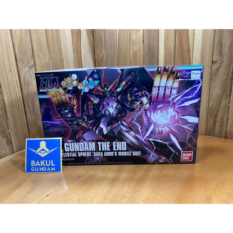 Hgbf 1/144 Gundam The End Team Celestial Sphere: Saga Adou's Bandai ...