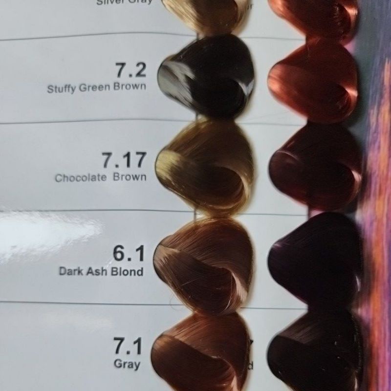 LIGHTNESS / CPS hair colors, 100ml (fashion colors - ash gray, ash ...