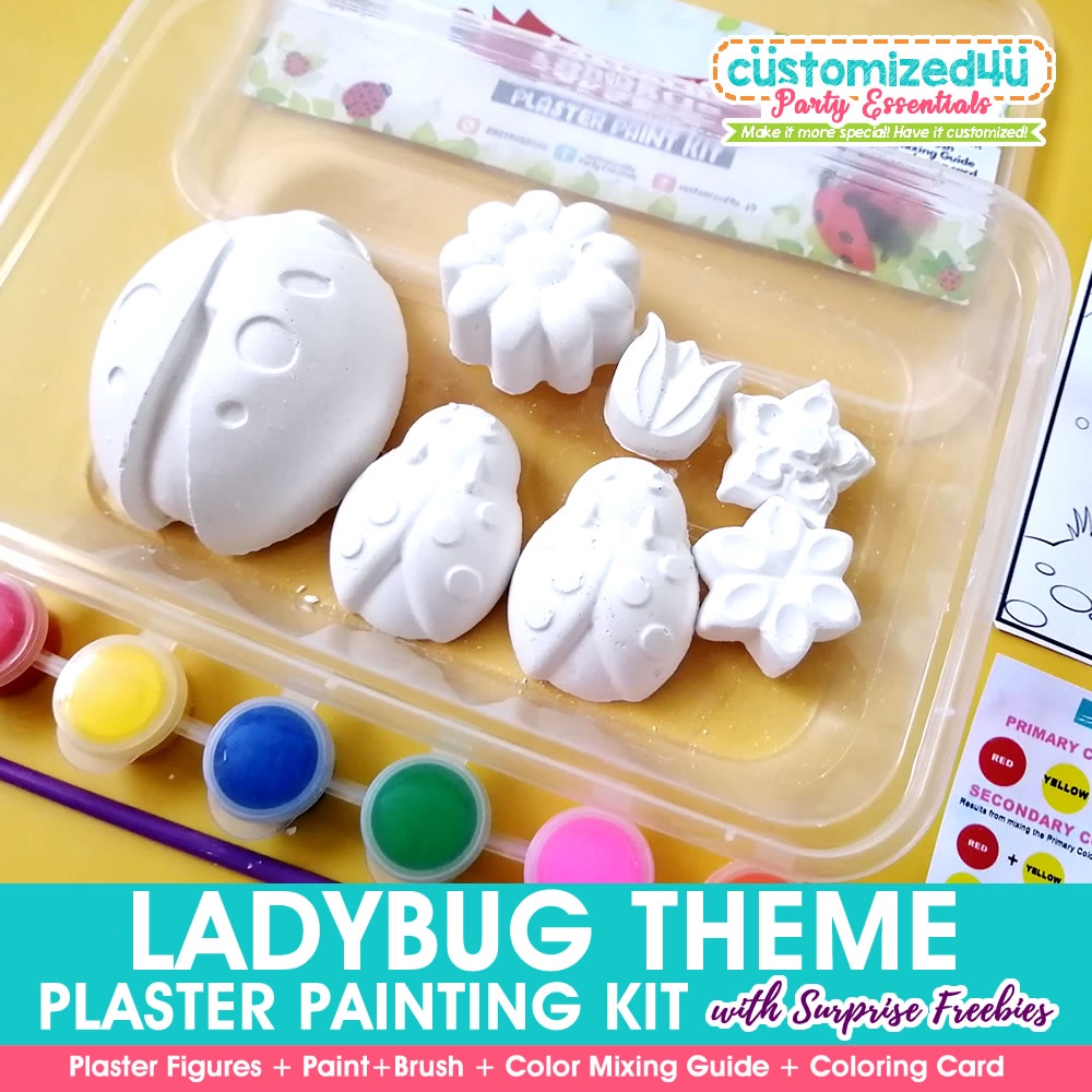 Customized4u_PH LadyBug themed Plaster Painting Kit with Surprise ...
