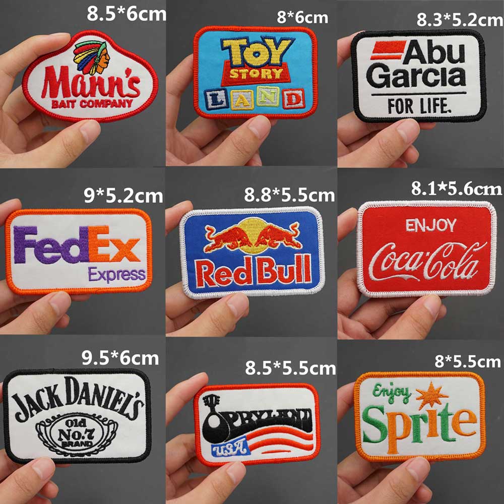 【Customized 】Red Bull logo FEDEX EXPRESS 3D Embroidery Velcro Patch ...