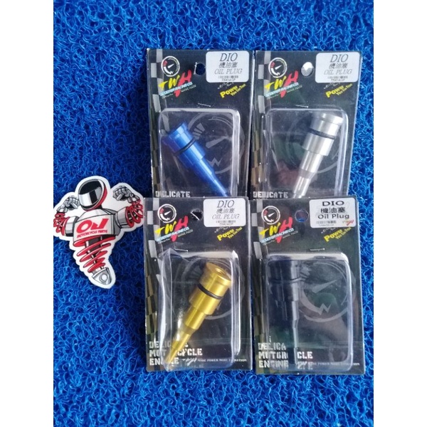 Oil Plug Cap for Honda Dio( black, silver) | Shopee Philippines