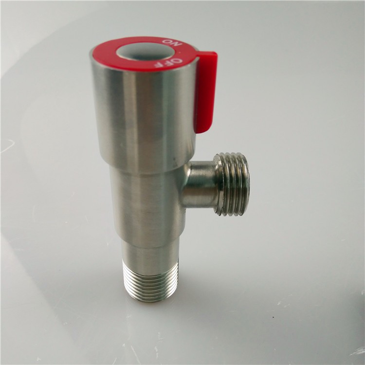 Stainless Steel wall mounted hot and cold angle valve (red) | Shopee ...