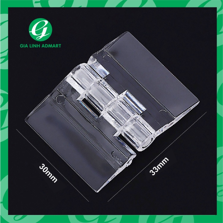 3cm transparent mica plastic hinge for mica boxes and ballot boxes ...