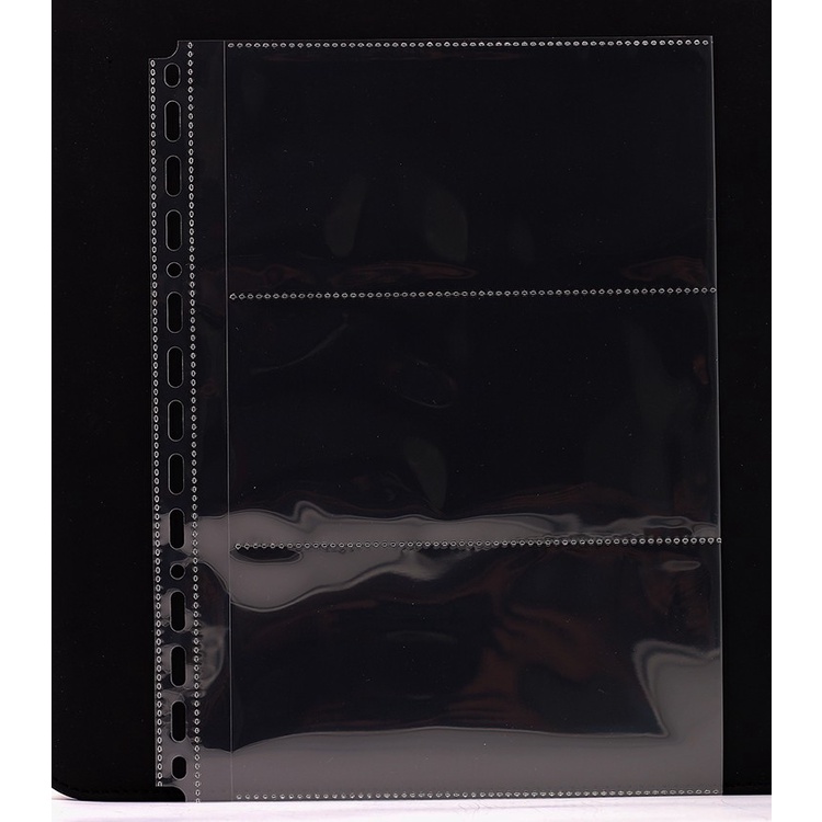 B5 Horizontal Style 3 Grid Card Page Loose-Leaf Three-Compartment ...