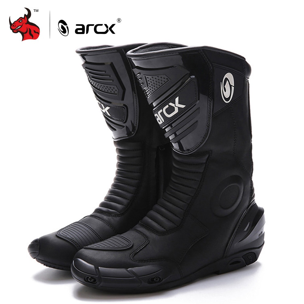 ARCX Motorcycle Boots Men Motorcycle Boot For 4 Season Outdoor Sports ...