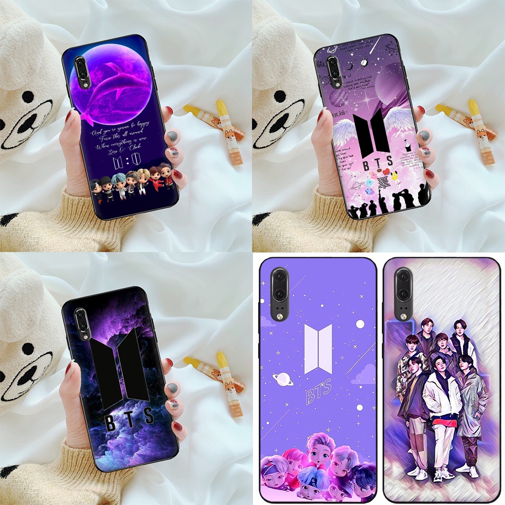 22Mia Bts Logo Purple Phone Case For Huawei Y5P Y6P Y8P Y7A Y9A Mate 10 ...
