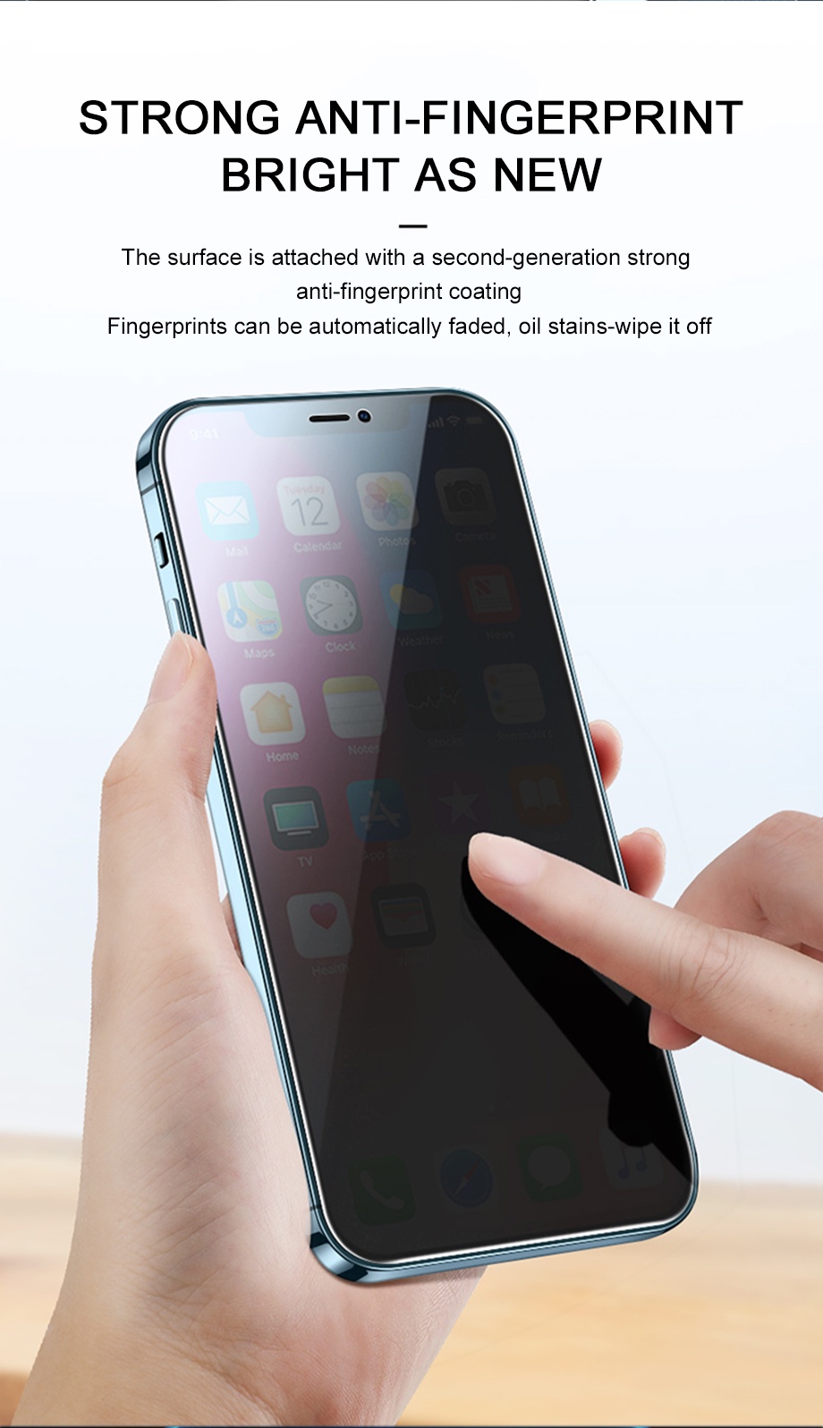 1-2PCS Anti-Spy Tempered Glass Vivo Y02 Y02S Y16 Y21T Y21 Y21S Y33S Y1S Y11 Y20i Y12A Y12S Y20S ...