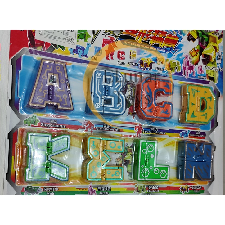 Robot Toy alphabet/alphabet Letters Sheet A- D, K - M) alphabet ...