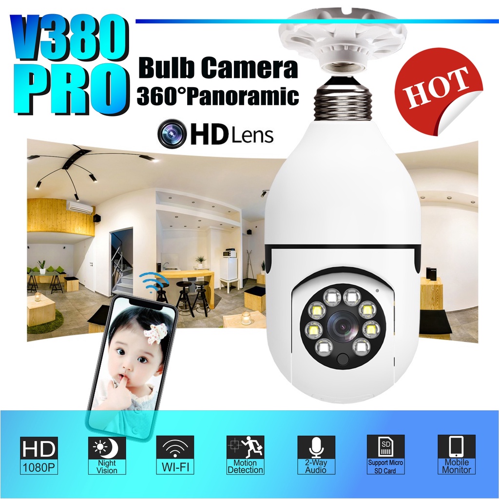 V380 PRO Q16S HD 1080P can be rotated 360° automatically tracking smart ...