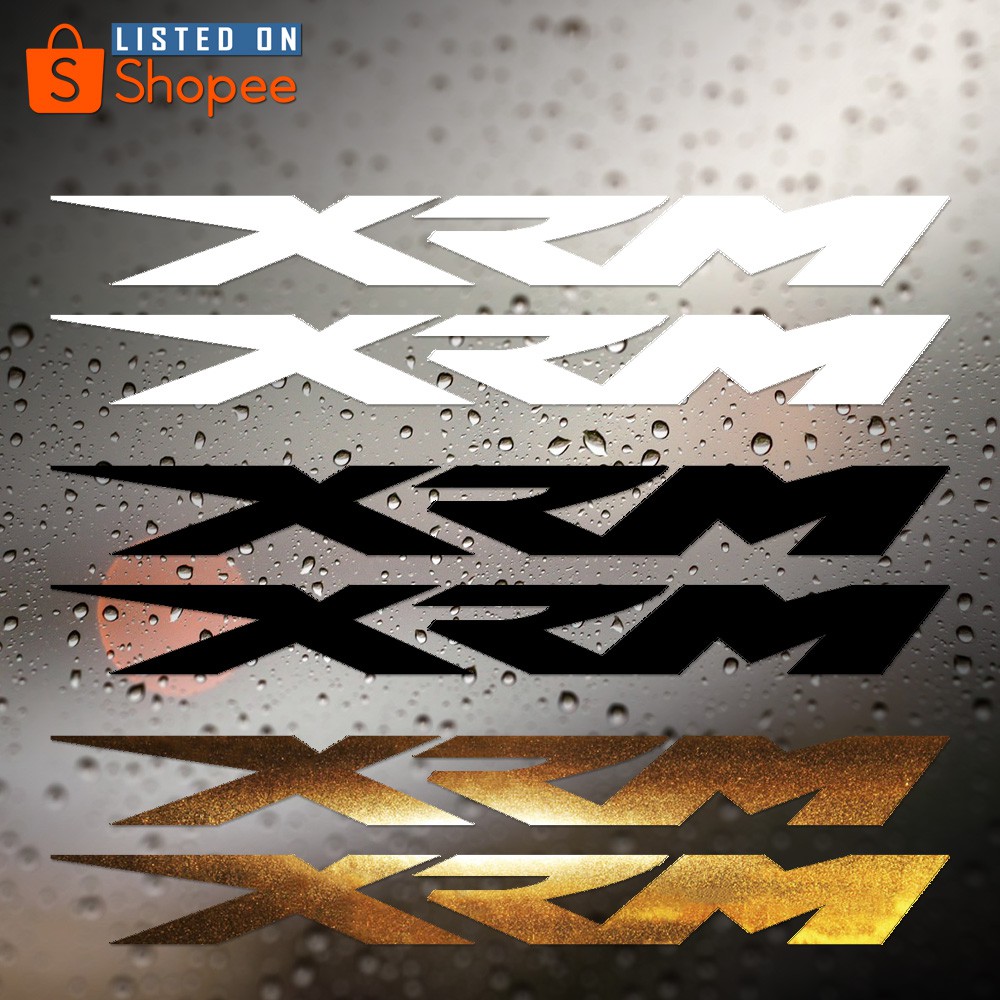 Stickers | 2X Honda XRM | Racing | Decals | Fairings | 6 inches Vinyl ...