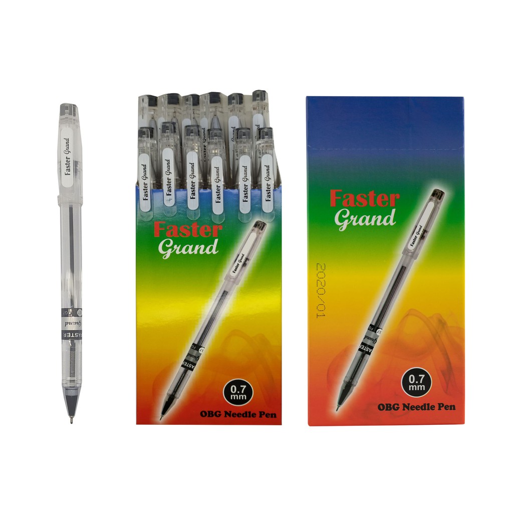 Faster Grand NEW Semi-Gel Ink Ballpen Super Smooth Writing Needle Tip 0 ...