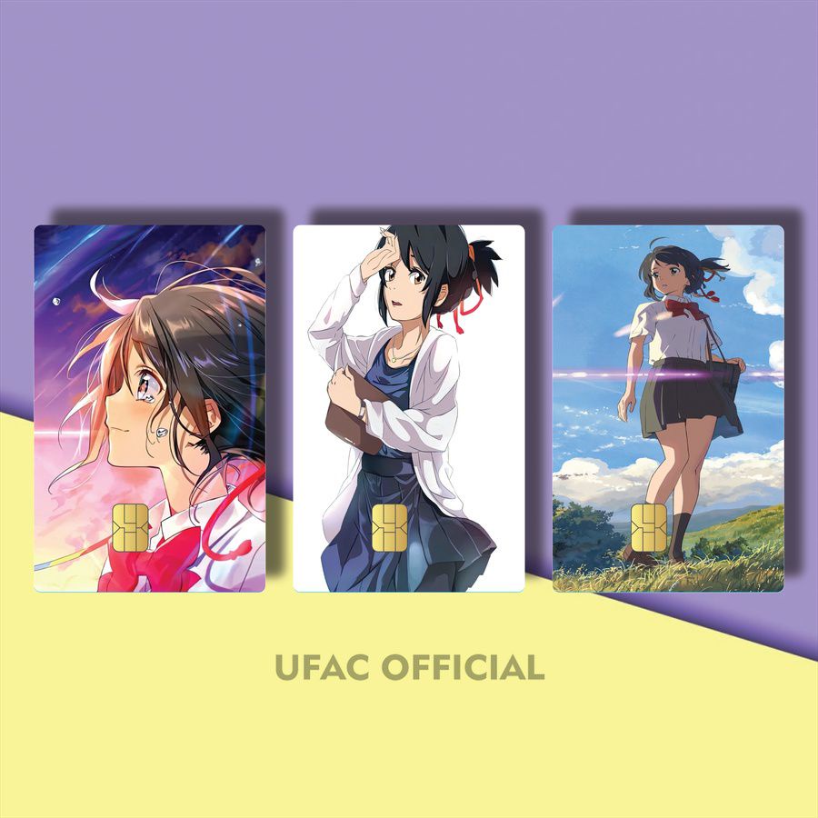 ANIME ATM CARD COVER OKUDERA KIMI NO NA WA NCDGQ/YG9YU POPULAR ANIME ...