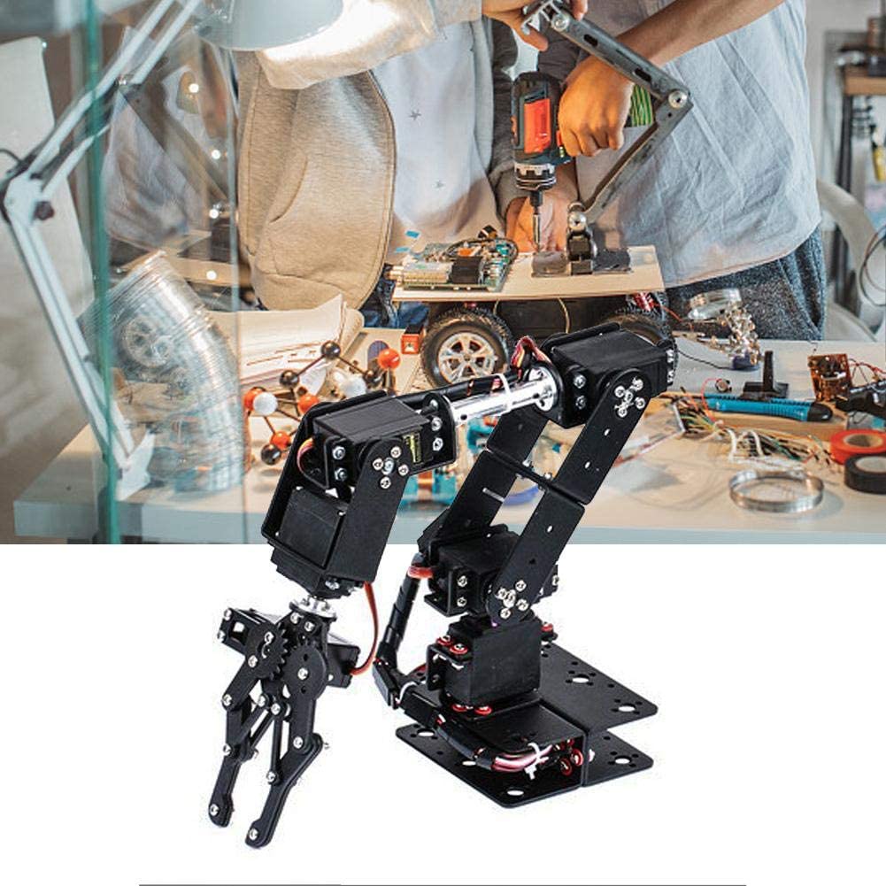 6DOF Degree Of Freedom Robotic Arm Gripper Kit (Including MG996 ...