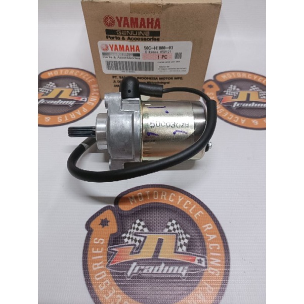 GENUINE STARTER MOTOR / STARTING MOTOR FOR (50C-H1800-03) SNIPER MX 135 ...