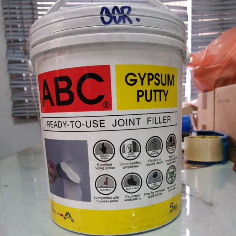ABC Gypsum Putty (Ready To Use) | Shopee Philippines