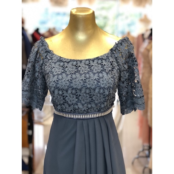 dusty blue principal sponsor (mother of the bride, ninang) | Shopee ... dusty blue principal sponsor (mother of the bride, ninang) | Shopee ...