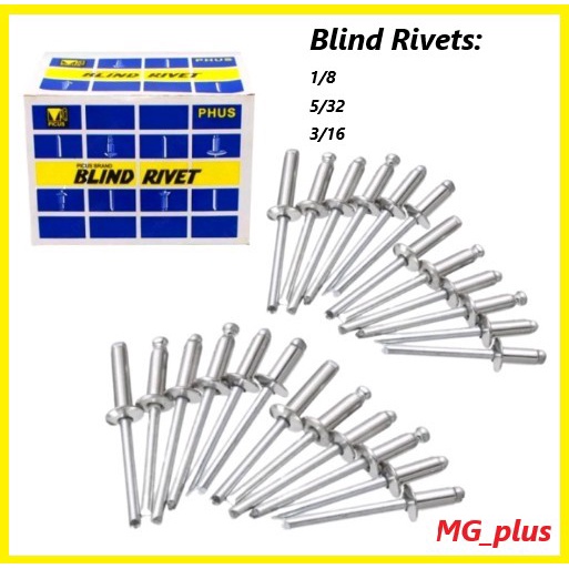 Blind Rivet Tinge Sold Per 50'S With Different Sizes Home Improvements ...