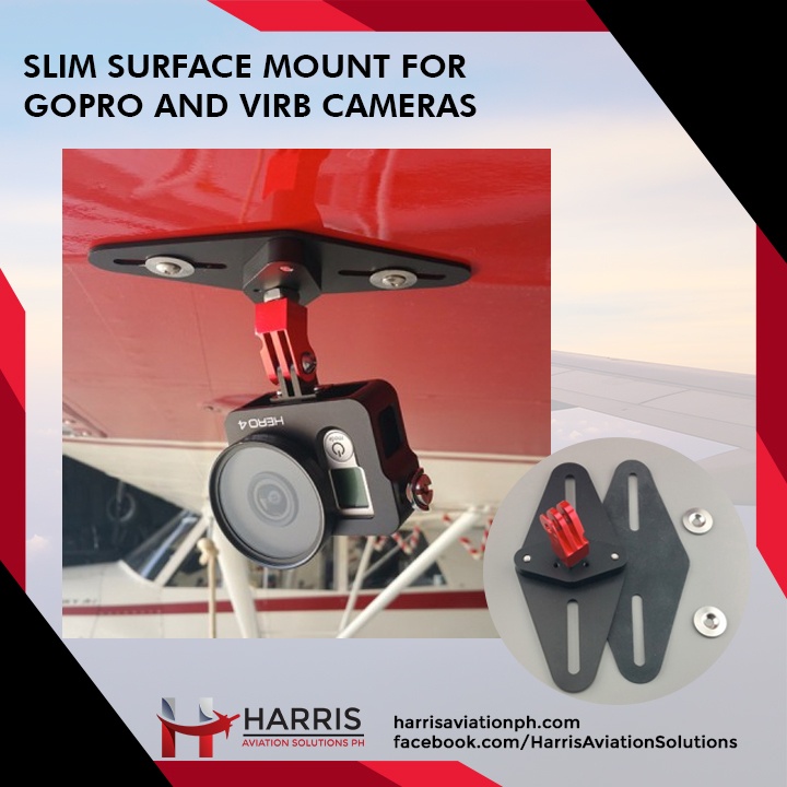 FLIX ROCK STEADY GOPRO SLIM SURFACE MOUNT FOR AIRCRAFT GOPRO | Shopee ...