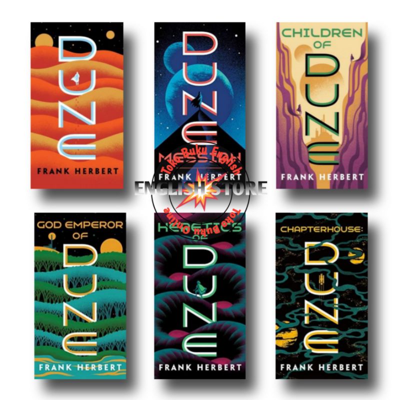 Dune Messiah Children of Dune God Emperor of Dune Heretics of Dune ...
