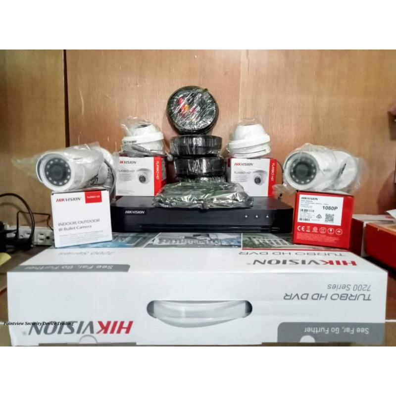 4ch kit Hikvision with out hdd | Shopee Philippines