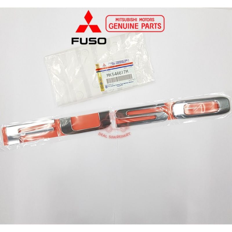 Fuso EMBLEM / FUSO WRITING LOGO FRONT OF ORIGINAL MITSUBISHI TRUCK ...