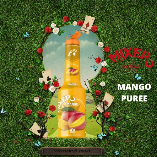 Mixer Gourmet Mango Concetrated Puree 1 Liter | Shopee Philippines