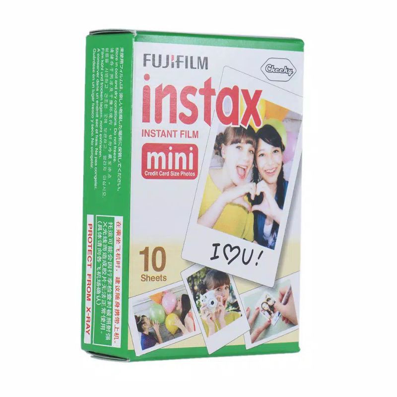 Fujifilm Instax Mini Paper Plain Singlepack Refill 10 Sheets (No Box ...