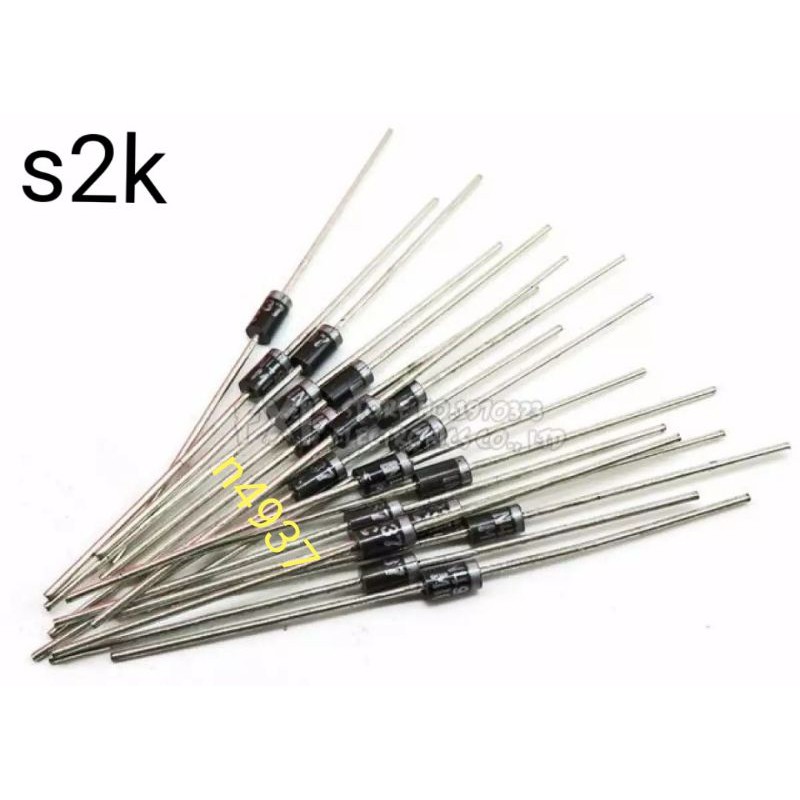 1N4937 Diode - 600V 1A Fast Recovery Diode - sold per 6pcs | Shopee ...