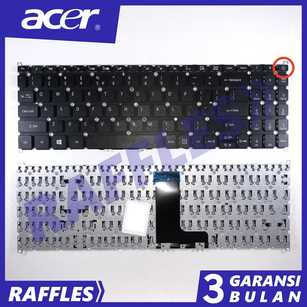 Acer Aspire 3 A315-41 A315-54 A315-54G A315-54K N19C1 Keyboard | Shopee ...