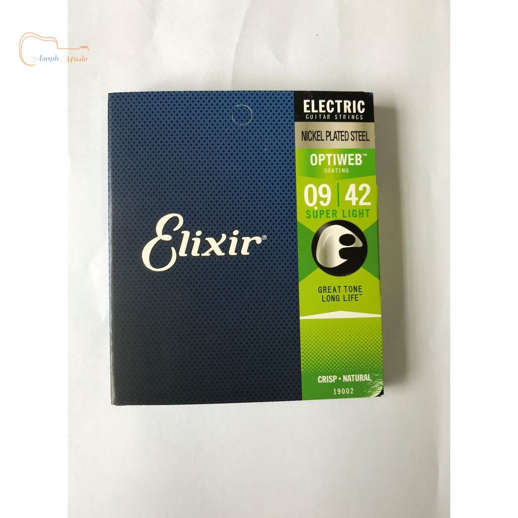 Elixir OPTIWEB COATING Original Electric Guitar String . 9-42 Electric ...