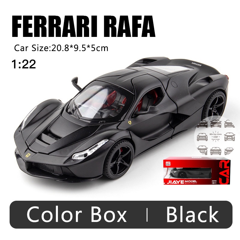 Diecast car 1:22 FERRARI Laferrari Supercar Alloy Models car Diecast ...