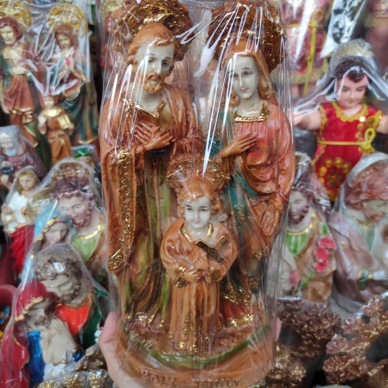 Holy Family Statue made of fiber glass 12inches | Shopee Philippines