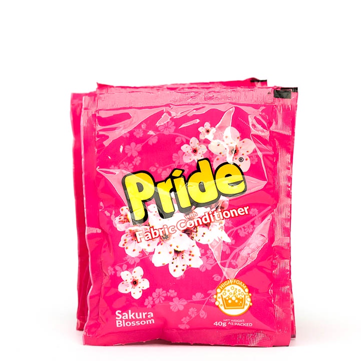 PRIDE SAKURA BLOSSOM SACHET 40g x 6pcs POWDER DETERGENT | Shopee ...