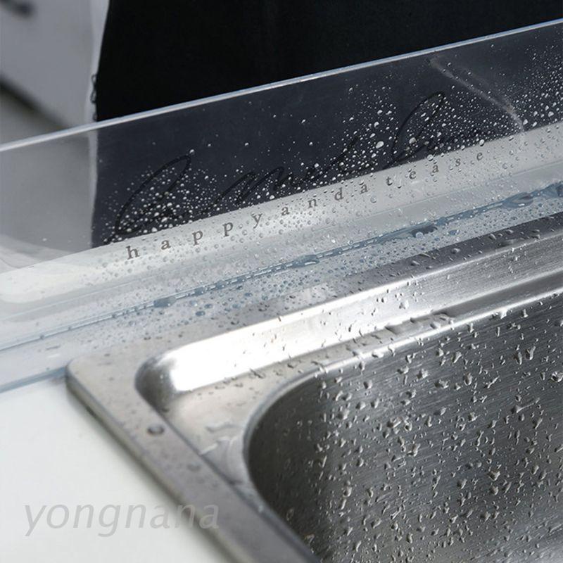 YOGA Transparent Sink Water Splash Guard Anti-water Board Baffle Plate ...